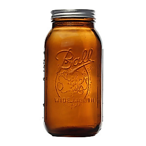 Jar Canning Ambr 1/2gal