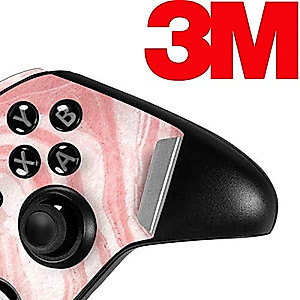 Skinit Decal Gaming Skin Compatible with Xbox One Elite Controller - Originally Designed Marbleized Pink Design
