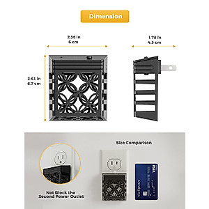 LOHAS Vintage Night Light Plug into Wall, 2 Pack Color Changing Night Light, Plug in Night Light for Kids, 8-Color Changing, RGB Nightlight with Dusk to Dawn Sensor, Home Décor for Bathroom, Nursery