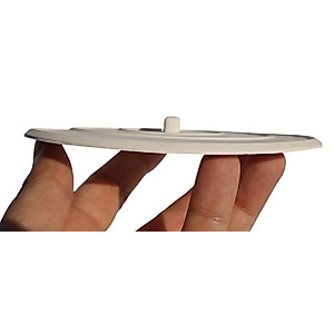 Sink Stopper (2 Pack) Rubber Bathtub Drain Stopper & Kitchen Sink Plug The Best Universal Sink Stopper and Travel Plug by Muzitao