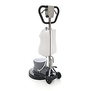 Industrial Floor Polisher Machine with (1 Tank + 2 Brushes + 1 Pad Holder) ,1.5 HP