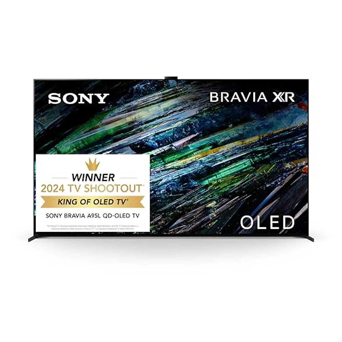 Sony QD-OLED 55 inch BRAVIA XR A95L Series 4K Ultra HD TV: Smart Google TV with Dolby Vision HDR and Exclusive Gaming Features for The PlayStation® 5 XR55A95L- Latest Model