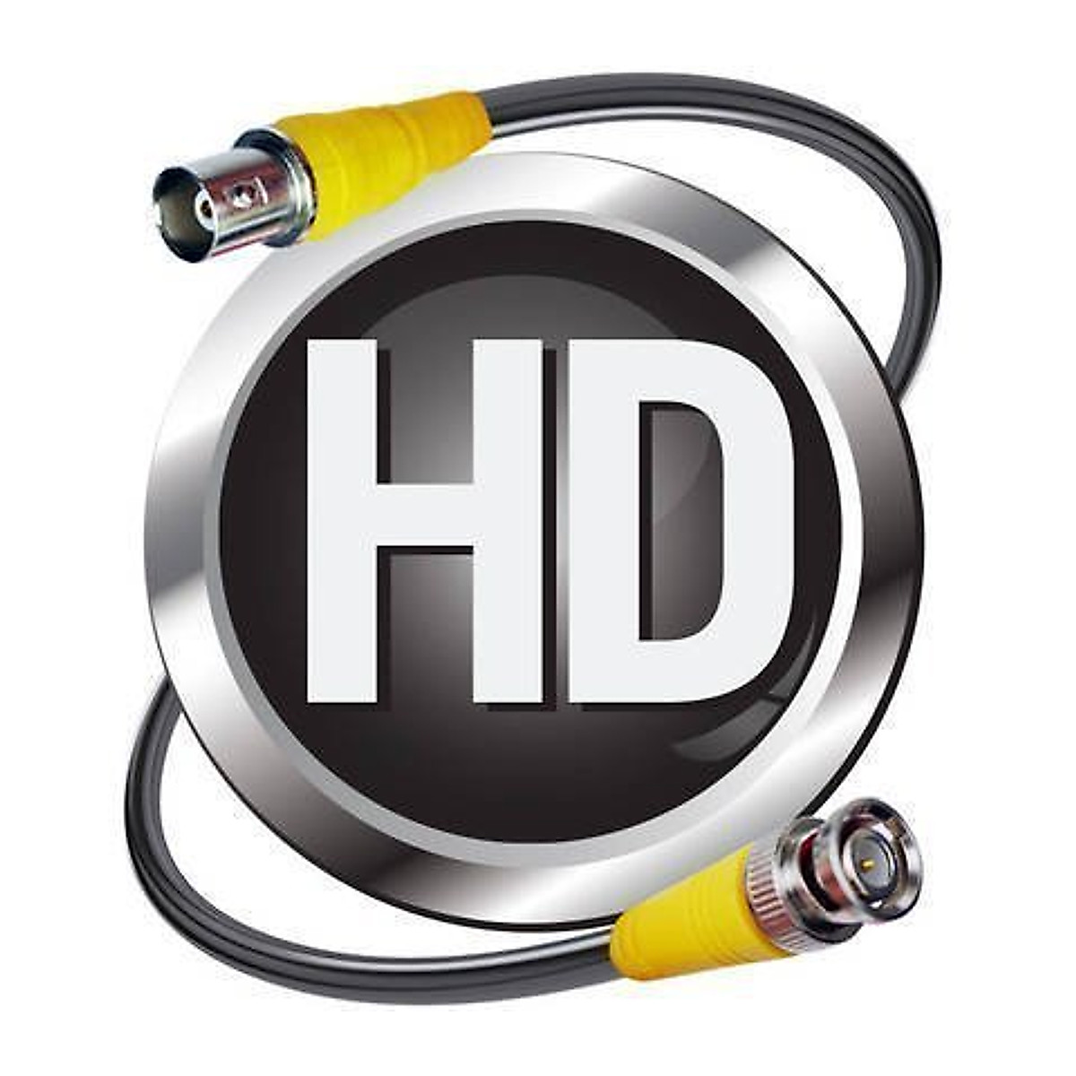 AIMHD 20 Pack BNC Male Connectors RG59 RG6 Coaxial Terminal Gold-Plated Screw On for CCTV Security Video Surveillance Camera Cables