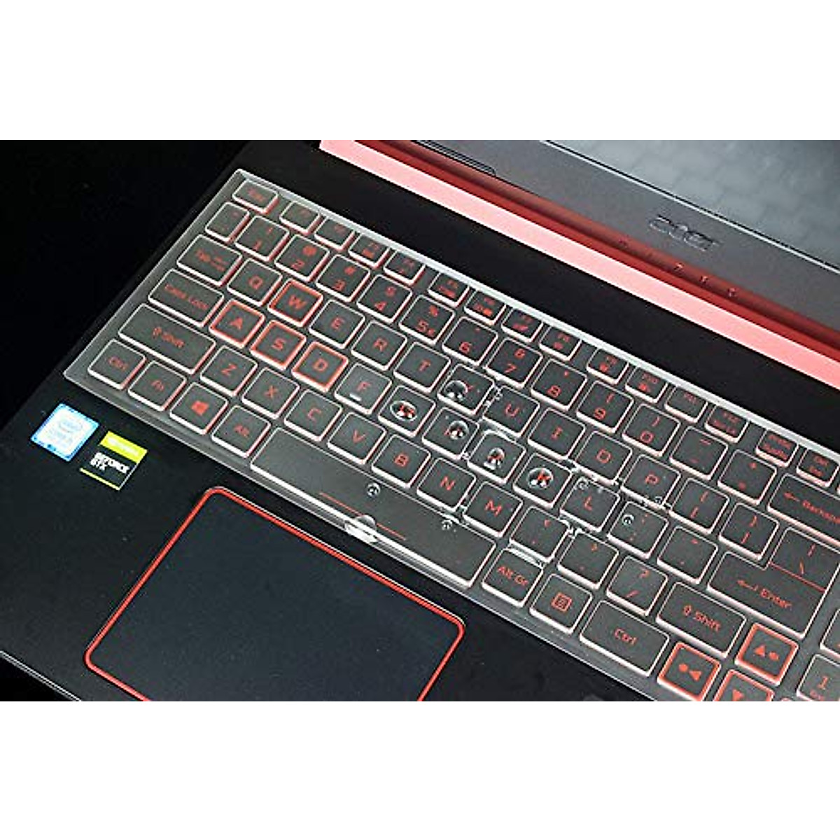 Keyboard Cover for Acer Predator Helios 300 PH315-54 PH315-53 PH315-52 PH317-53 15.6" 17.3"，Acer Nitro 5 AN515-54/55/43/44 AN517-51/52 AN715-51/52 15.6" 17.3" Gaming Laptop,Acer Aspire VX 15 17-Clear
