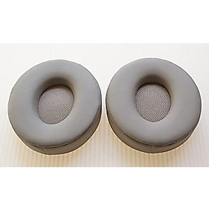 V-MOTA Ear Pads Compatible with Beats Solo Pro Wireless Noise Cancelling On-Ear Headphones,Replacement Cushions Repair Parts (1 Pair) (Gray)