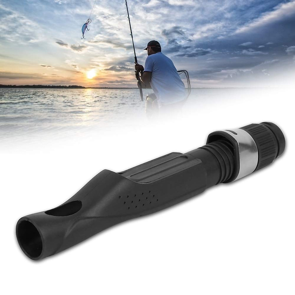 3PCS Fishing Rod Holder Reel Seat for DIY Fishing Rod Handle Rack Building Repair Part for Reel seat (18#)