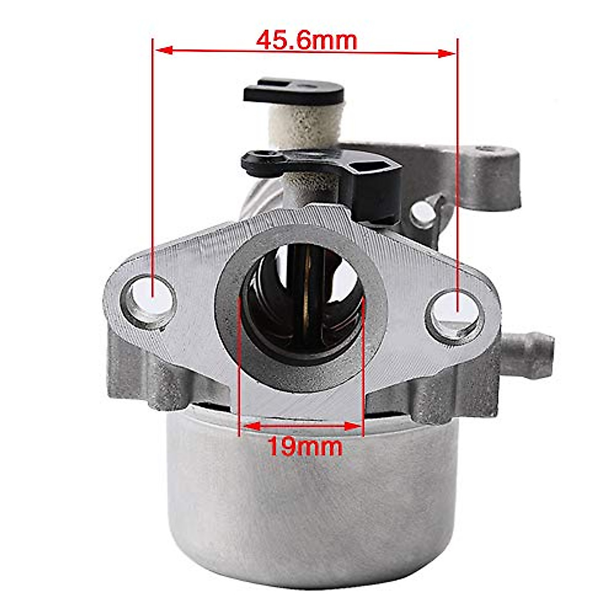 Powtol 799866 Carburetor with 491588 491588S for Briggs and Stratton 190CC 725EX 790845 799871 796707 794304 Engines Toro Craftsman Troy Bilt 6.75 Lawn Mower