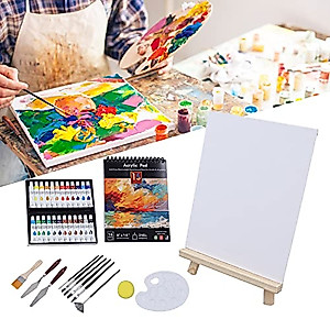 Acrylic Painting Kit, Widely Used Easy Coloring Kids Acrylic Paint Set for Artist
