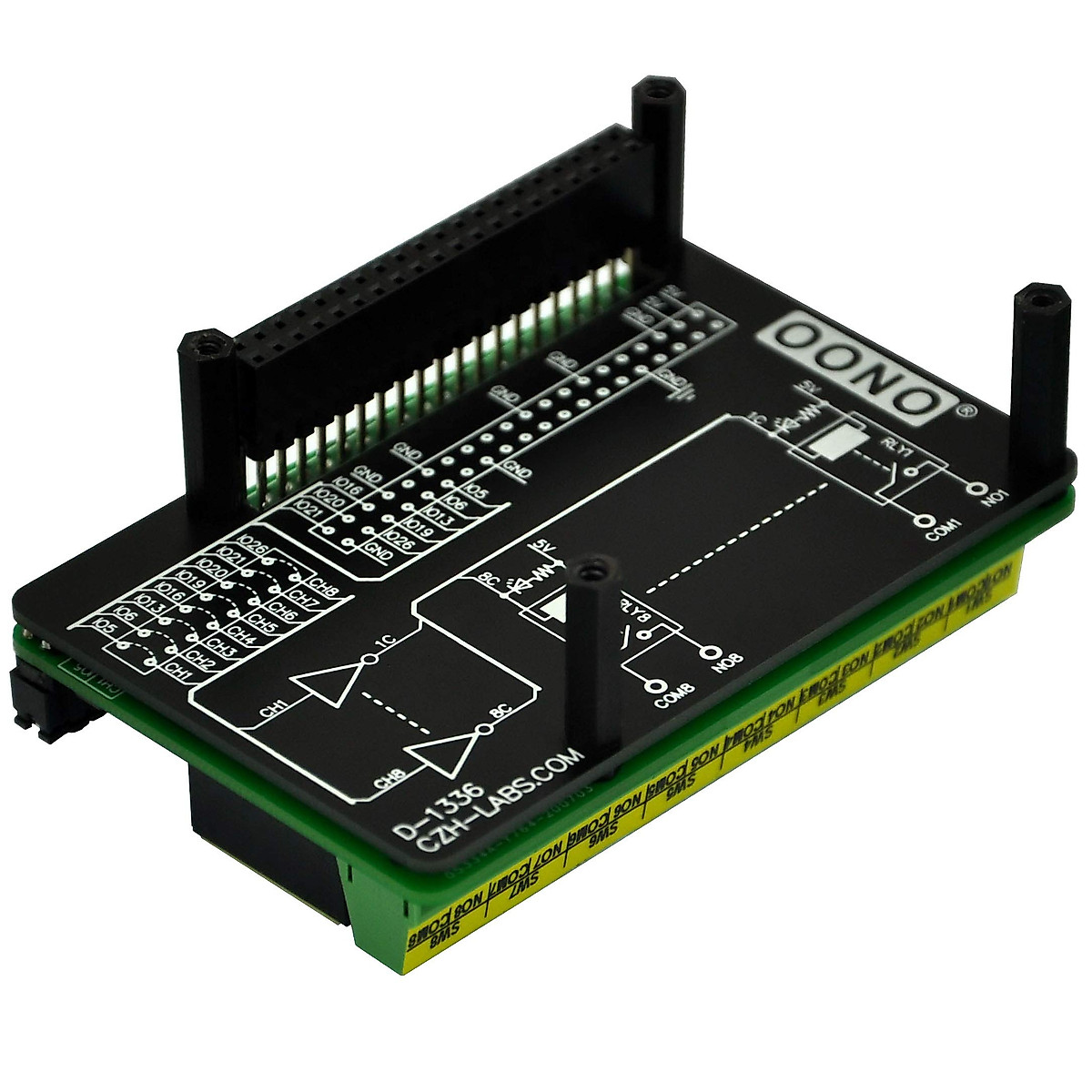 8 SPST-NO RPi IoT Power Relay Module for Raspberry Pi A+ 3A+ B+ 2B 3B 3B+ 4B