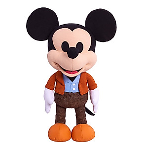 Disney Year of the Mouse Collector Plush, A Man and His Mouse Mickey, Amazon Exclusive, Officially Licensed Kids Toys for Ages 3+ by Just Play