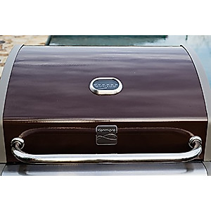 Kenmore 3 Burner Outdoor Patio Gas BBQ Propane Grill in, Mocha