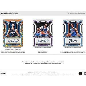 2021/22 Panini Prizm NBA Basketball Retail Box - 24 Packs - 96 Trading Cards Total
