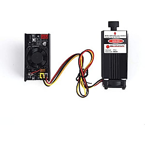 MYSWEETY 445nm 5.5W / 5500w Module Kit, Engraving Module Kit for CNC Router Machine DIY Engraver 1610-Pro/1810-Pro/3018/3018-Pro/3018 Pro-M/3018 Max