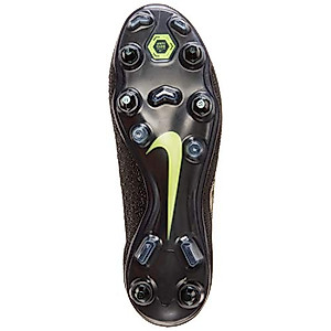 Nike Phantom VSN Elite DF SG-Pro AC Mens Football Boots AO3264 Soccer Cleats (UK 6 US 7 EU 40, Black Vivid Gold 077)