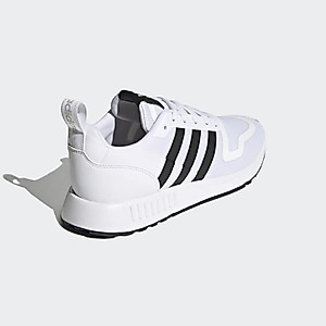 adidas Originals mens Smooth Runner Sneaker, White/Core Black/Dash Grey, 13 US