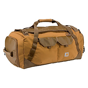 Carhartt Heavy Haul Utility Duffel Bag, Brown, 75L
