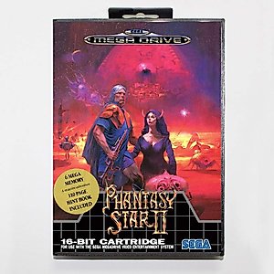 Phantasy Star 2 16 Bit Sega Md Game Card With Retail Box For Sega Mega Drive For Genesis