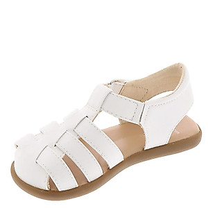 UGG Unisex-Child Kolding Sandal, White, 7