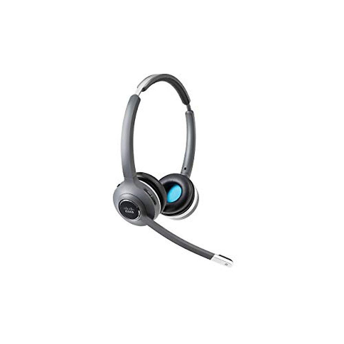 Cisco Headset 561, Wireless Dual On-Ear DECT Headset with Standard Base for US & Canada, Charcoal, 1-Year Limited Liability Warranty (CP-HS-WL-562-S-US=)