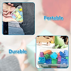 Bead Organizer, 24 Pack Mini Clear Plastic Organizer Storage Containers, Craft Storage Organizer for Diamond Painting Supplies, Jewelry Making, Parts - Clear