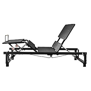 HZXINKEDZSW Ergonomic Adjustable Metal Bed Frame Queen Size with Wireless Remote Control,Head and Foot Incline,Quiet Motor,Zero-Gravity and High Weight Capacity,Smart Bed,Easy Self-Assembly (Queen)