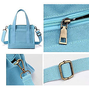 Tote Bag Women Canvas Handbag Hobo Crossbody Bag for Women Canvas Shoulder Bag Purse Mini Tote