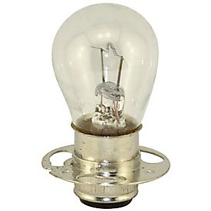 Technical Precision Replacement for American Optical Slit Lamp 11666 27W 6V Headlight Bulb with P15D30 Double Contact Bayonet Base - for Scooter, Motorcycle, and ATV - 1 Pack
