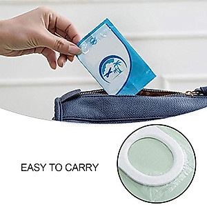 50 Pack Toilet Seat Covers,Disposable Waterproof, Portable Potty Seat Covers for Toddlers, Kids, and Adults, Ideal for Kids Potty Training and Adults,Individually Wrapped for Travel Home, On The Go