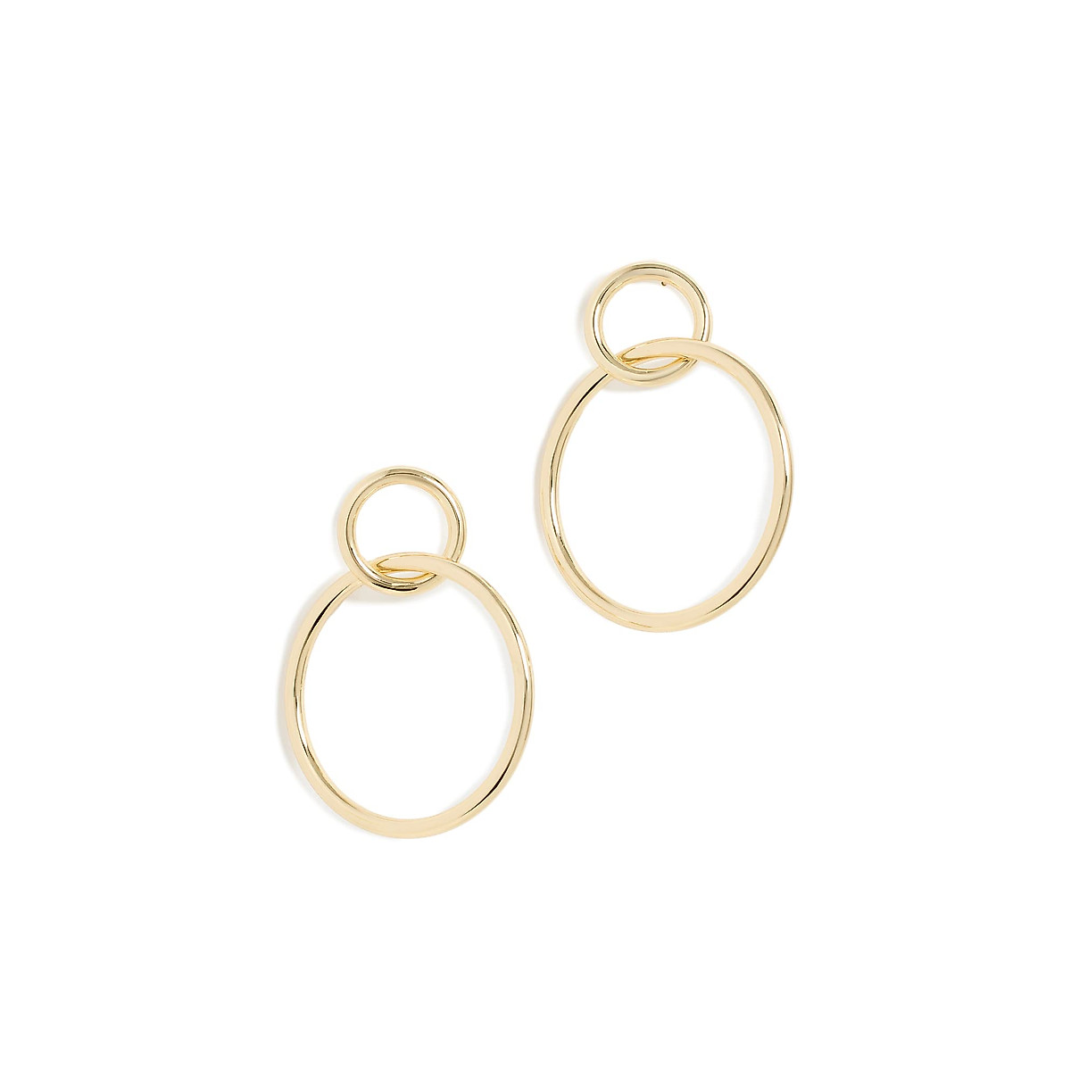 SHASHI Women's Simona Earrings, Gold, One Size