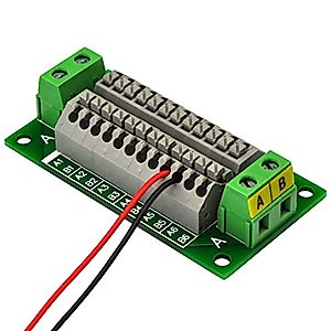 16Amp AC/DC 2x12 Position Terminal Block Distribution Module