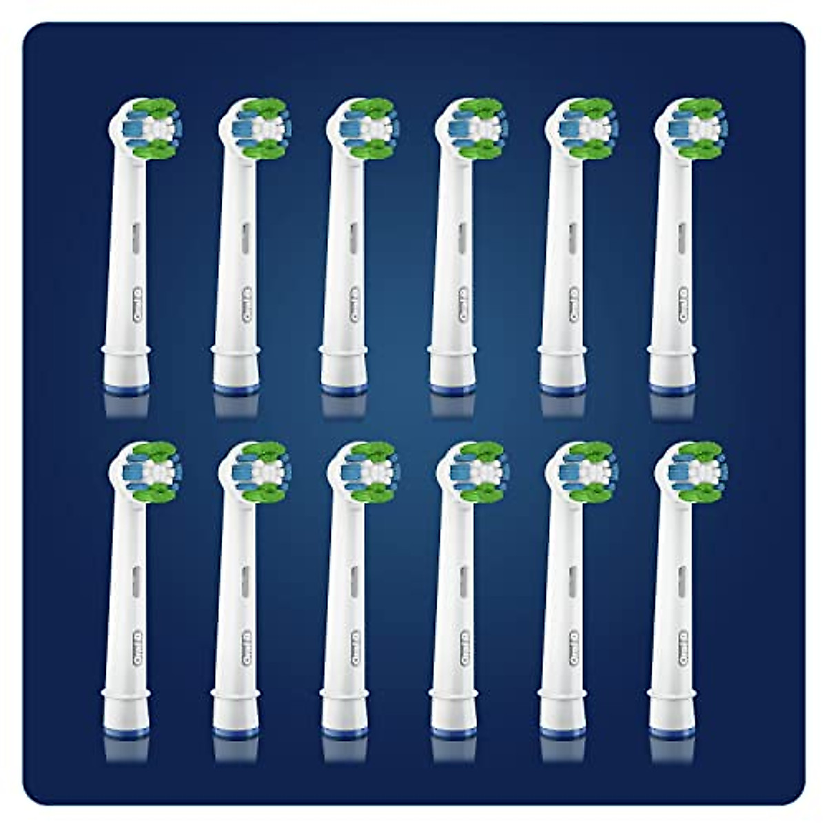 Oral-B Precision Clean Replacement Toothbrush Head with CleanMaximiser Technology, Pack of 12 Counts