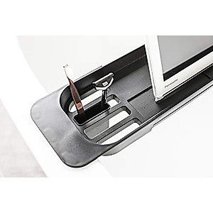 Yamazaki Home Tower Expandable Bathtub Caddy – Bathroom Tray Table Holder