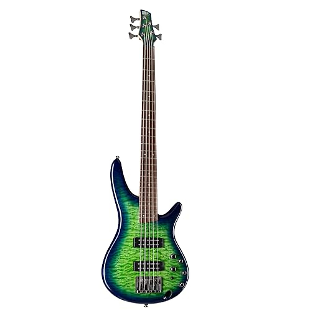 Ibanez SR405EQM 5 String Surreal Blue Burst Gloss