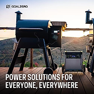 Goal Zero Yeti 6000X Portable Power Station for Homes, 6000 Watt-Hours, Solar-Powered Generator with USB-A/USB-C Ports and AC Outlets (Solar Panel Not Included), Portable Emergency Power Supply