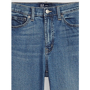GAP Womens High Rise Flare Jeans, Dark Wash, 27 Regular US