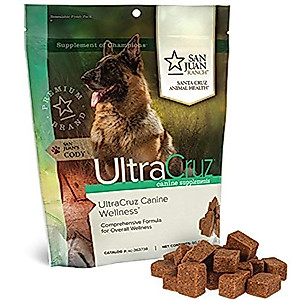 UltraCruz Canine Wellness Supplement for Dogs, 60 Tasty Chews