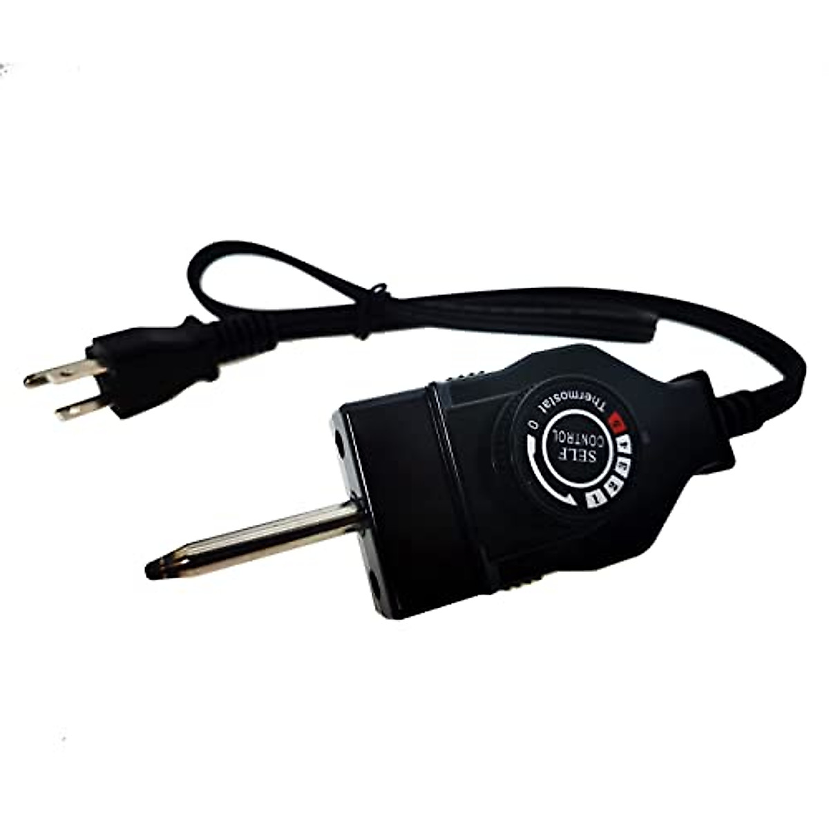 Adjustable Thermostat Probe Cord for Masterbuilt Smokers & Electric Griddles，Outdoor/Household Electric Smoker,Power Cord with Thermostat Control,HR Huare Technology 15A/125V