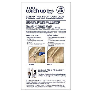 Clairol Root Touch-up by Nice'n Easy Permanent Hair Dye, 9A Light Ash Blonde Hair Color, Pack of 1