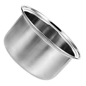 Ciieeo Small Hot Pot Liner Stainless Steel Cookware Rice Maker Pan Nonstick Cookware Rice Inner Tank Rice Cooker Pressure Pot Rice Cooking Pan Induction Hops Individual
