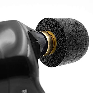 Linsoul Tripowin Spiral Groove Memory Foam Eartips, 3 Pairs, Suitable for 4.5mm-6.5mm Earphone