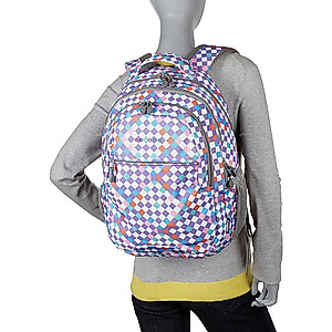 J World New York Cornelia School Backpack for Kids. Cute Womens Laptop Bookbag, Dandelion, 18 X 12.5 X 8 (H X W X D)
