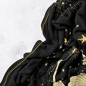 Henazin Pisces Gifts, Pisces Gifts for Women Men, Pisces Decor, Pisces Blanket, Pisces Zodiac Gift, Pisces Astronomy Gift, Pisces Birthday Gift for Women Men, Constellation Gift Blanket 50"X60"