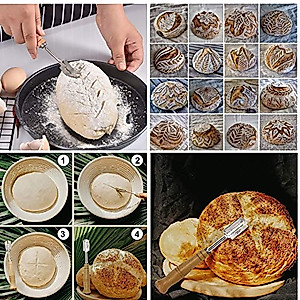 Zsirue Bread Lame Slashing Cutter, Premium Dough Scoring Knife with 5 Razor Blades and Storage Cover