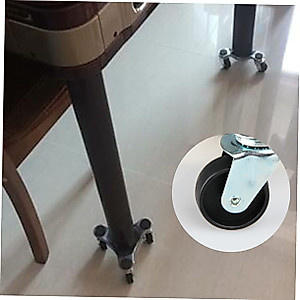 RVPECHWJ 2pcs Dolly cart Heavy Duty cart Transport Roller Dolly t Tool casters Tool for Moving Move Tool Tool Moving Artifact Home appliances Furniture Wheeled Mobile cart Casters(Color:As Shownx3pcs,