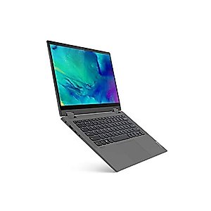 Lenovo IdeaPad Flex 5i 14" Convertible Laptop, FHD (1920 x 1080) Touch Display, Intel Core i3-1115G4 Processor, 4GB DDR4 RAM, 128GB SSD, UHD Graphics, Win 10 in S Mode, 82HS000GUS, Graphite Grey
