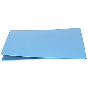 ASHATA Face Plates for PS5 Digital Edition, Replacement Panel Shell, Faceplate Cover Plates Protective Case, Game Console Face Plates Anti Scratch Hard Shell(Starlight Blue)