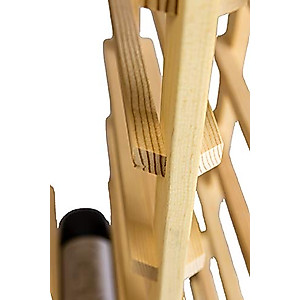 Creekside 48 Bottle Table Wine Rack (Pine) by Creekside - Exclusive 12 inch deep design conceals entire wine bottles. Hand-sanded to perfection!, Pine