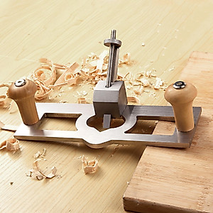 Router Plane Handheld Woodworking Tool - Adjustable Blade Hand Wood Planer, Stainless Steel Wood Shaver w/Depth Stop, High Configuration Hand Planer for Woodworking DIY Carpentry Industry