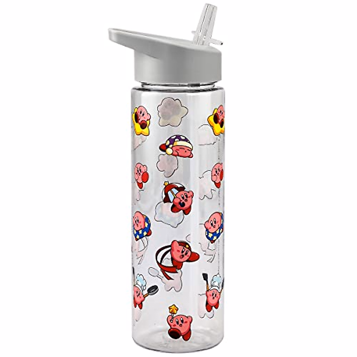 Kirby 16" Reversible Backpack & 24 Oz Single Wall Plastic Water Bottle Combo Set