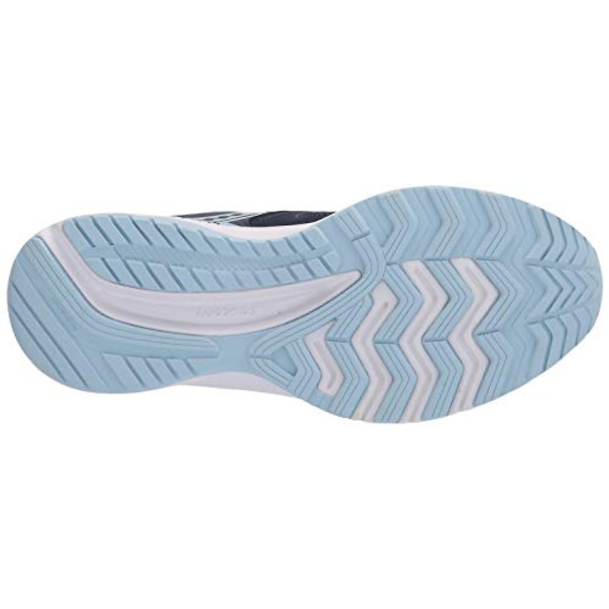 Saucony Women's Cohesion 14 Road Running Shoe, Navy/Sky, 8